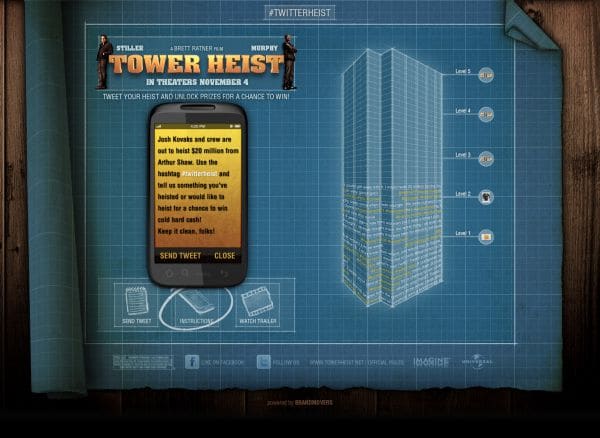 Tower Heist - Twitter Heist